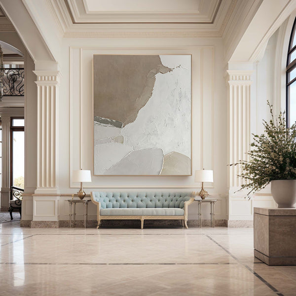 "Calm Ascent" | Contemporary Abstract Minimalist Art For Room Decor # ...