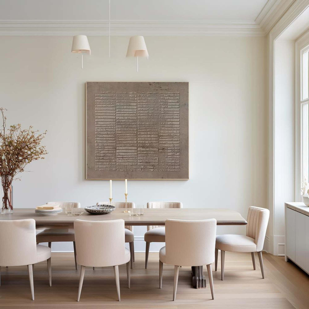 Abstract Textured Art: A Modern Take on Rustic Elegance #BBA 050